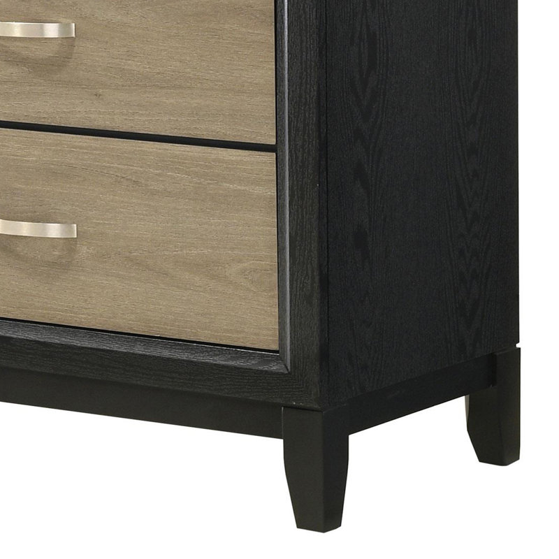 Latitude Run® 6-drawer Dresser Black | Wayfair